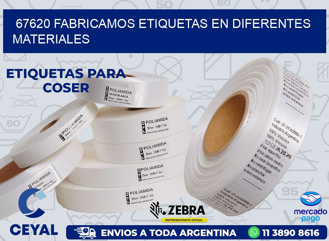 67620 FABRICAMOS ETIQUETAS EN DIFERENTES MATERIALES | Etiquetas para ...